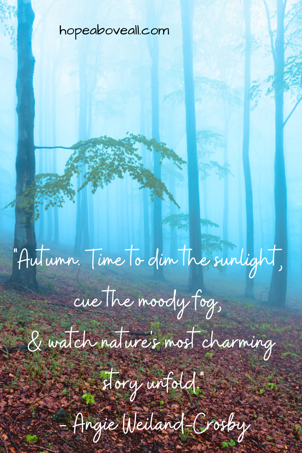 The Most Beautiful Fall Quotes Of All Time | Hope Above All